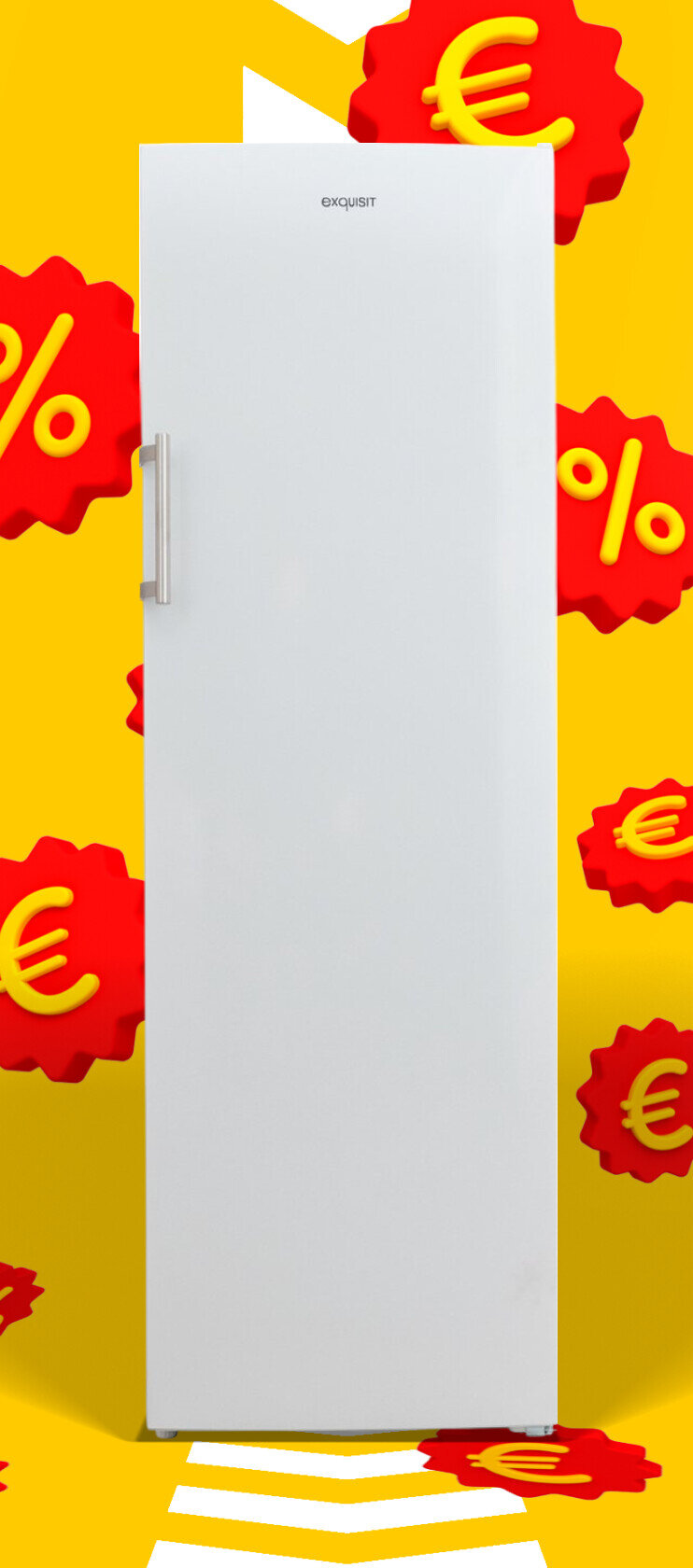 Freezers EXQUISIT GS272-NF-040EW | IHPO